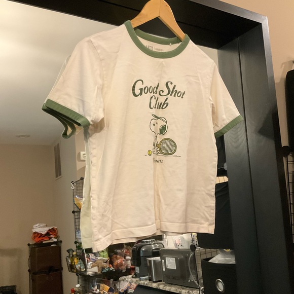 uniqlo x peanuts | Tops | Anna Bg1 Uniqlo X Peanuts Good Shot Club ...